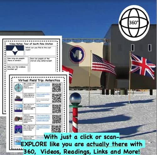 Antarctica Virtual Field Trip Explore the South Pole by TeachWithBri