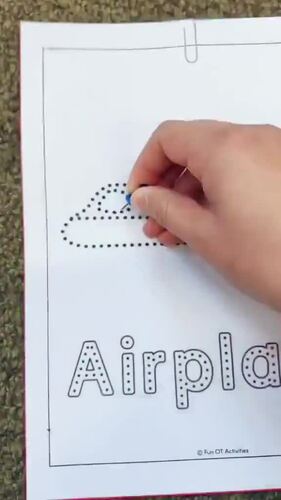 Transportation Push Pin Pokey Pin Art Fine Motor Occupational Therapy