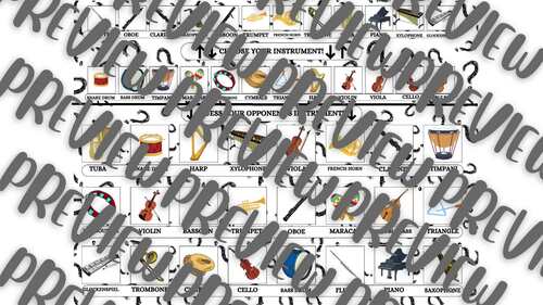 File Folder Musical Guess Who: Instruments of the Orchestra! | TPT