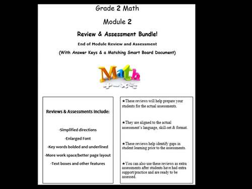Grade 2, Math Module 2 REVIEW & ASSESSMENT (PDFs, Microsoft Word ...