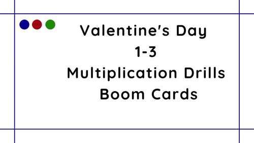 Daily Multiplication Practice Digital Multiplication Drills 1-3 ...