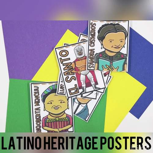 Hispanic Heritage Month Posters | Latino Heritage Month Posters | 41 ...