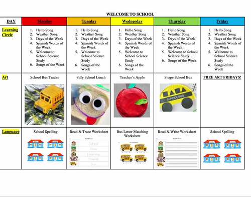 September Lesson Plans Bundle by Admin 4 You | TPT