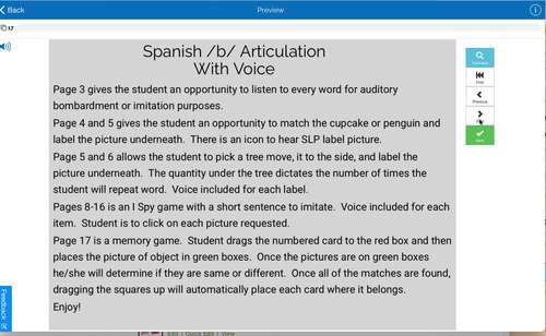 Boom Cards Spanish /p/ Articulation Activities with Audio | TPT