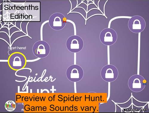 Spider Hunt (Sixteenth Notes) by TrinityMusic | TPT