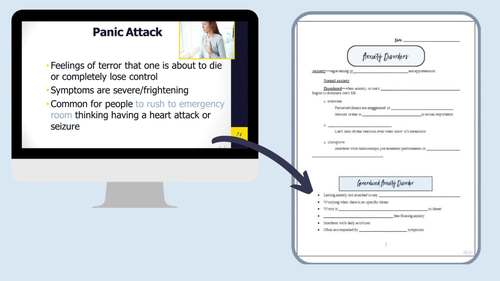 Psychology - Anxiety Disorders Bundle - PowerPoints with Guided Notes
