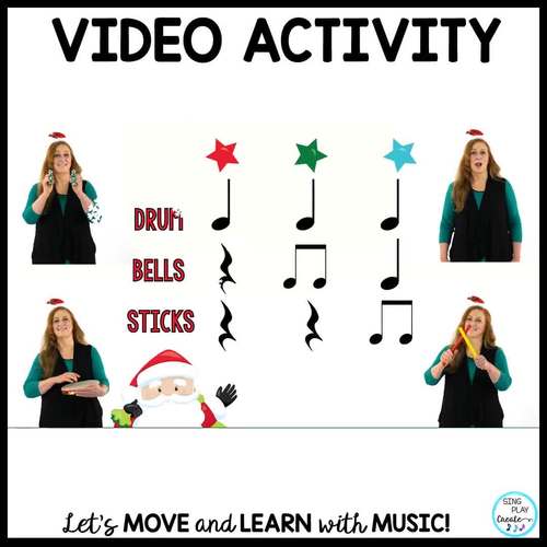 Christmas Orff Song "We Wish You a Merry Christmas" Orff Arrangement: Video