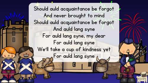 Music: Auld Lang Syne, Vocal Music Education, New Year's Eve Song