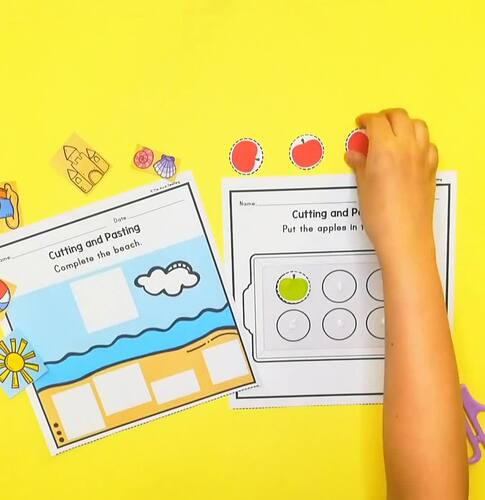 Summer Fine Motor Skills Activity by The Joy in Teaching | TPT