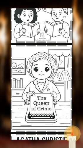 Mystery Queens | Coloring Book | Printable by TDET Miss Laura | TPT