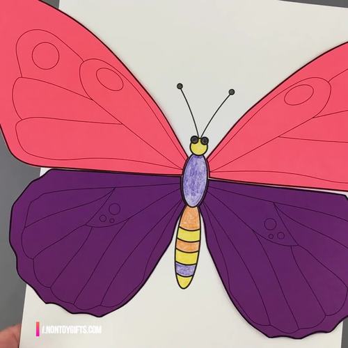 Insects Color & Craft - Spring Insects & Bugs: Butterfly, Bee ...