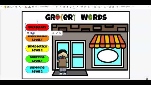 Functional Grocery Vocab by It's FUNctional to me | TPT