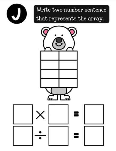 Multiplication and Division Arrays Task Cards by Serendipity Math Shop