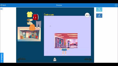 Short Stories: Two Sentence Stories (Level 2) Boom Cards™ by Mau SLP