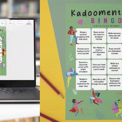 Kadooment Day Bingo | Barbados Carnival Game | Cultural Activities ...