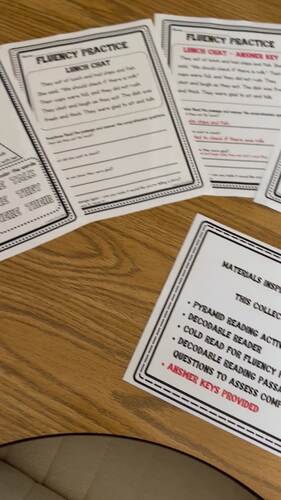 Lesson 48 CH Digraph Reading & Fluency Activities | SoR | UFLI-Inspired