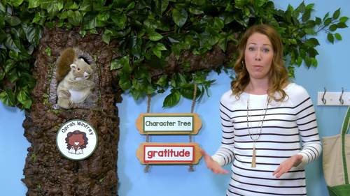 Gratitude Character Education Video Lessons by The Primary Pal | TPT