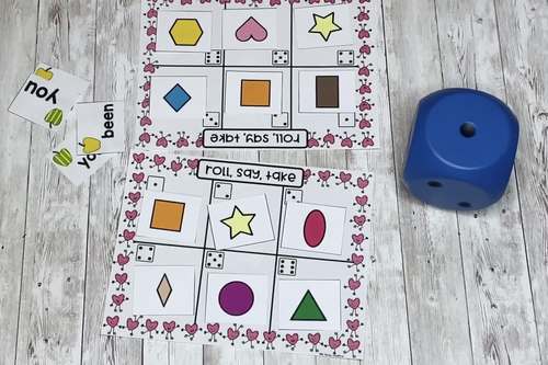 Programmable NO PREP ROLL SAY TAKE Editable ELA or MATH Center | TPT