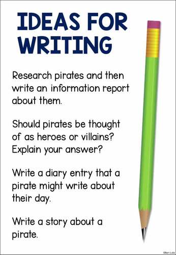 Pirate English Activities for a Week - Talk Like A Pirate Day Literacy ...