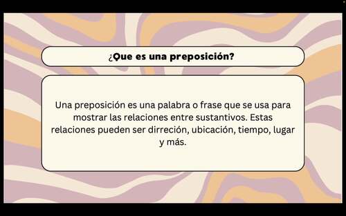 Mastering Spanish Prepositions: Lesson Presentation & Practice (B2)