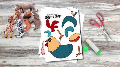 30 Farm Animal Cut and Paste Crafts: The Ultimate Collection | TPT