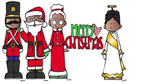 Christmas clip art digi stamp Mini by Melonheadz Clipart by Melonheadz ...