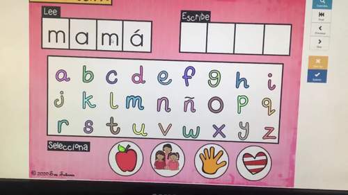 Sílabas con la M en Boom Cards | Lectoescritura by Sra Tatiana | TPT