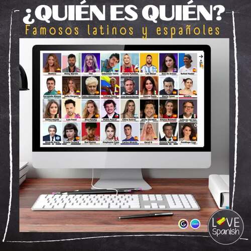 ¿Quién es quién? Famosos - Guess who? Famous people from Spain and ...