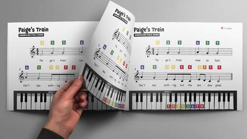 Paige's Train - North Carolina Folk Song | Piano Sheet Music | Play-by ...