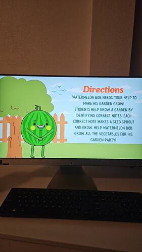 Garden Grow Bass Clef Note Spring Interactive Elementary Music Activity