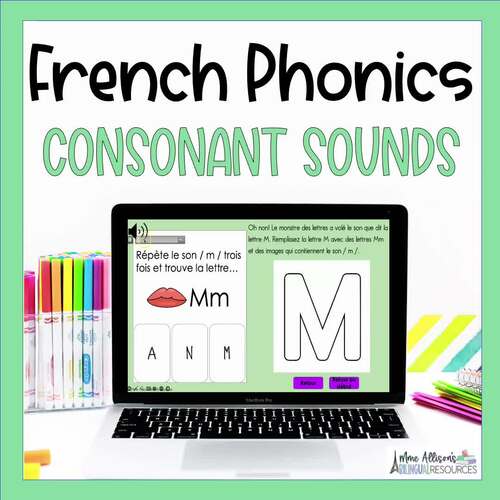 French Phonemic Awareness - French Phonics Game UNE ACTIVITÉ POUR LE SON Z