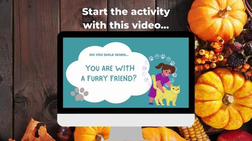 THANKSGIVING Social Emotional Learning Activity for Grades 2-4 | TPT