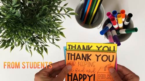 Thank You Cards | Writing Activity | TpT