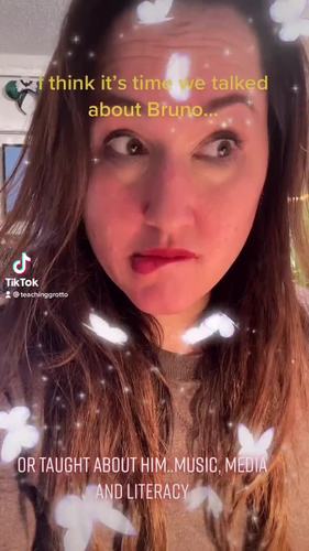 We Don't Talk About Bruno. Music. Media. And Literacy. Print and Go Lesson.