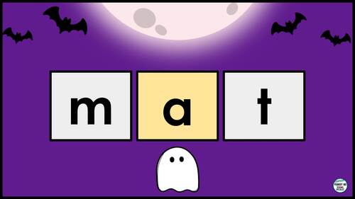 Halloween CVC BUNDLE | Digital and Worksheets | Halloween Phonics ...