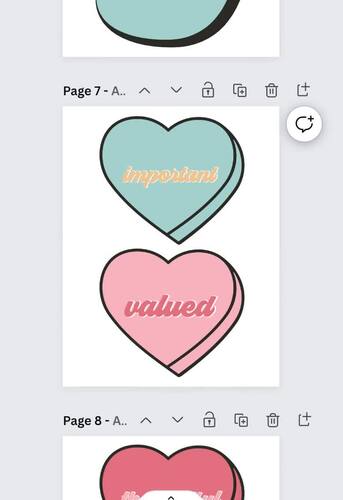 Valentine's Day Candy Hearts Bulletin Board and Door Decor | TPT