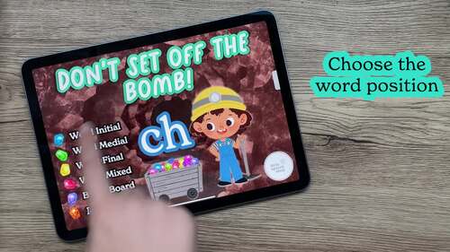 Articulation Game - CH - Don't Set Off The Bomb - PowerPoint & Boom ...