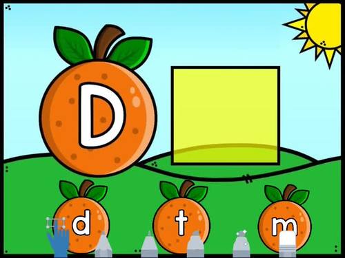 Matching Uppercase and Lowercase Letters (Digital Activity for Seesaw)