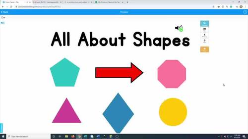 Intro to Shapes - E-Lesson BoomCard with Audio-Sides, Vertices ...