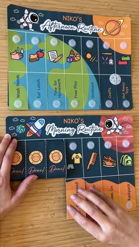 FREE Autism Chore Chart | Visual Daily Routine for Classroom, Special ...