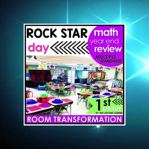 1st Grade Math Review | Rock Star Room Transformation by The Lifetime ...