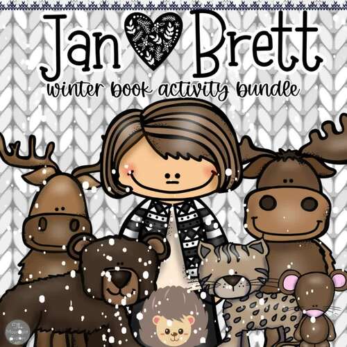Jan Brett Winter Bundle | Sequencing Activities and Crafts | TPT