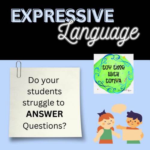 Expressive Language: Christmas Themed (Yes/No, WHAT, WH questions)