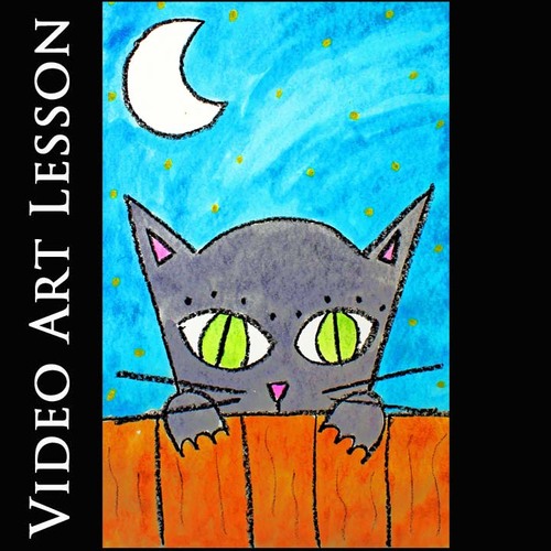 Directed drawing cat | TPT