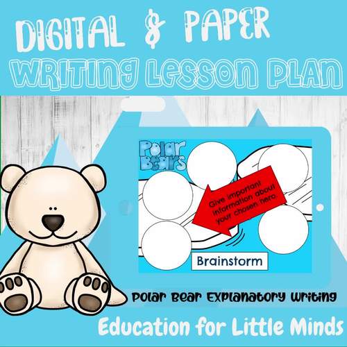 Polar Bear Digital & Paper Explanatory/Informative/Research Writing Project