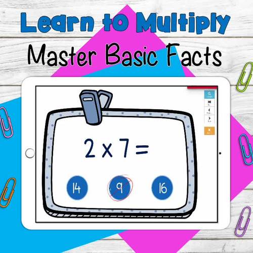 Multiplication Facts Fluency Boom Cards - Multiplying Times Table ...