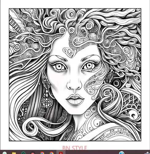 Premium Coloring Books Collection - Beauties : Unleash Your Inner Artist!