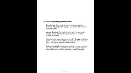 Historical Figure Biography Template Project Based Learning High School ...