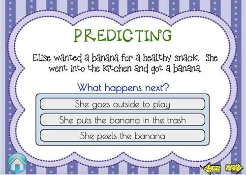 Predicting Using Prior Knowledge - BOOM Cards by Speech Rocks | TPT