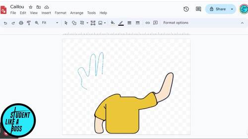 Learn to Draw Caillou: Advanced STEAM Digital Art Tutorial for Google ...